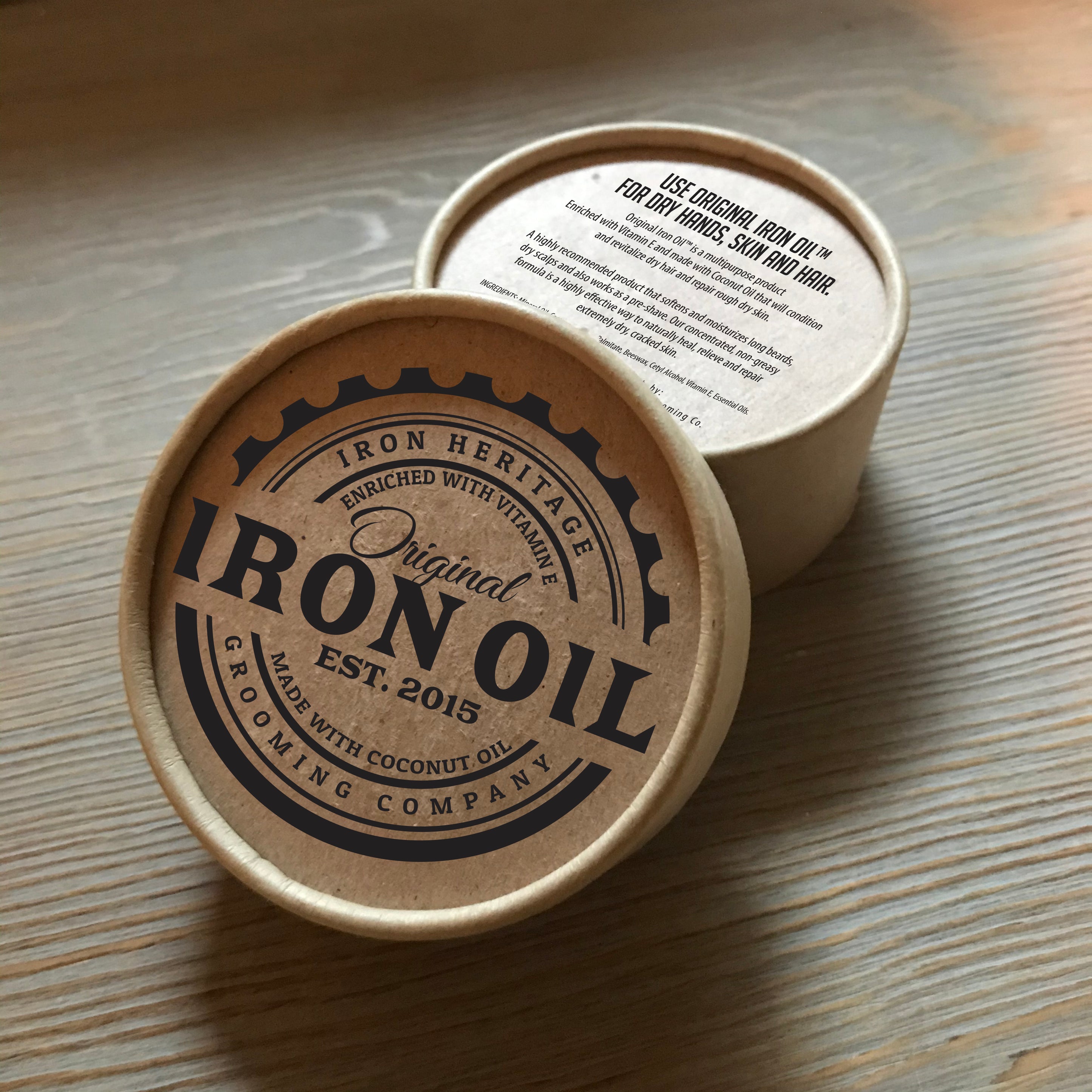 "Original Iron Oil" by Iron Heritage – IRON HERITAGE CO.